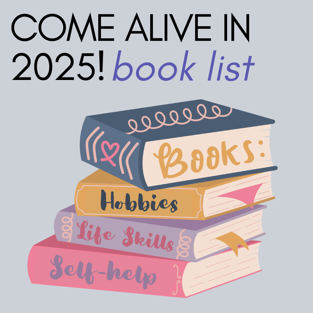 Come Alive in 2025! book list - Stoneham Public Library